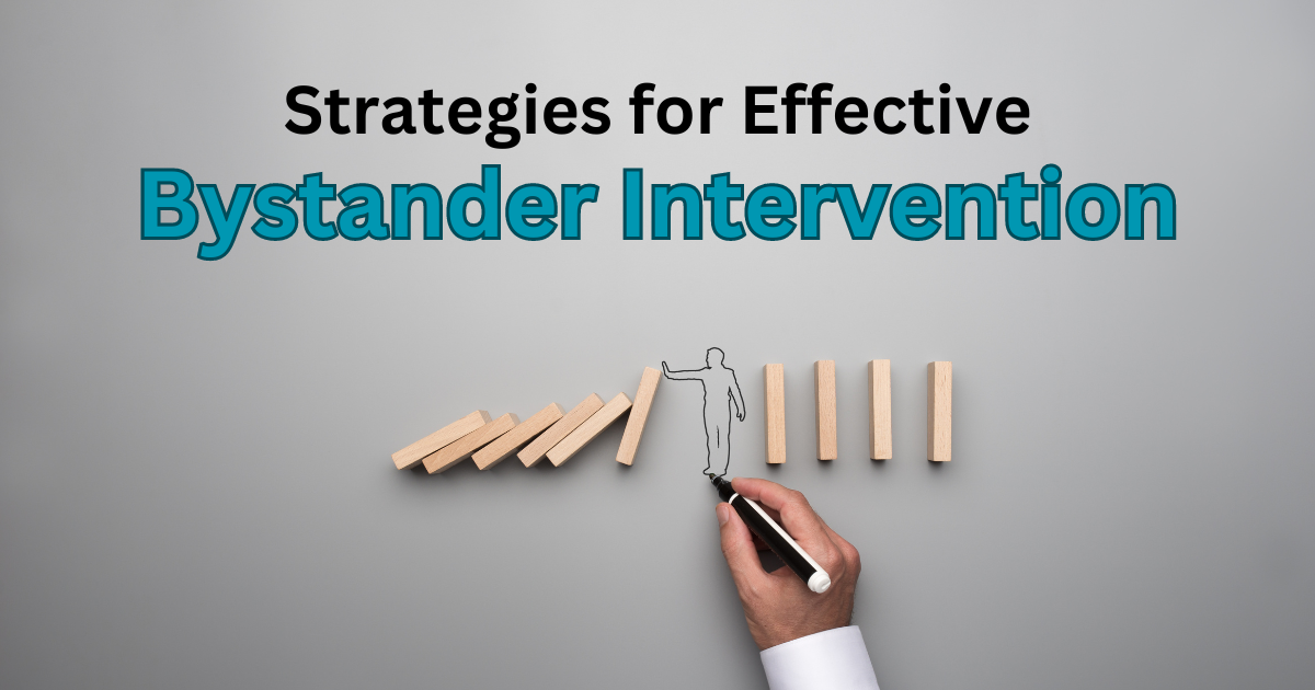 Strategies for Effective Bystander Intervention | LibraryLinkNJ